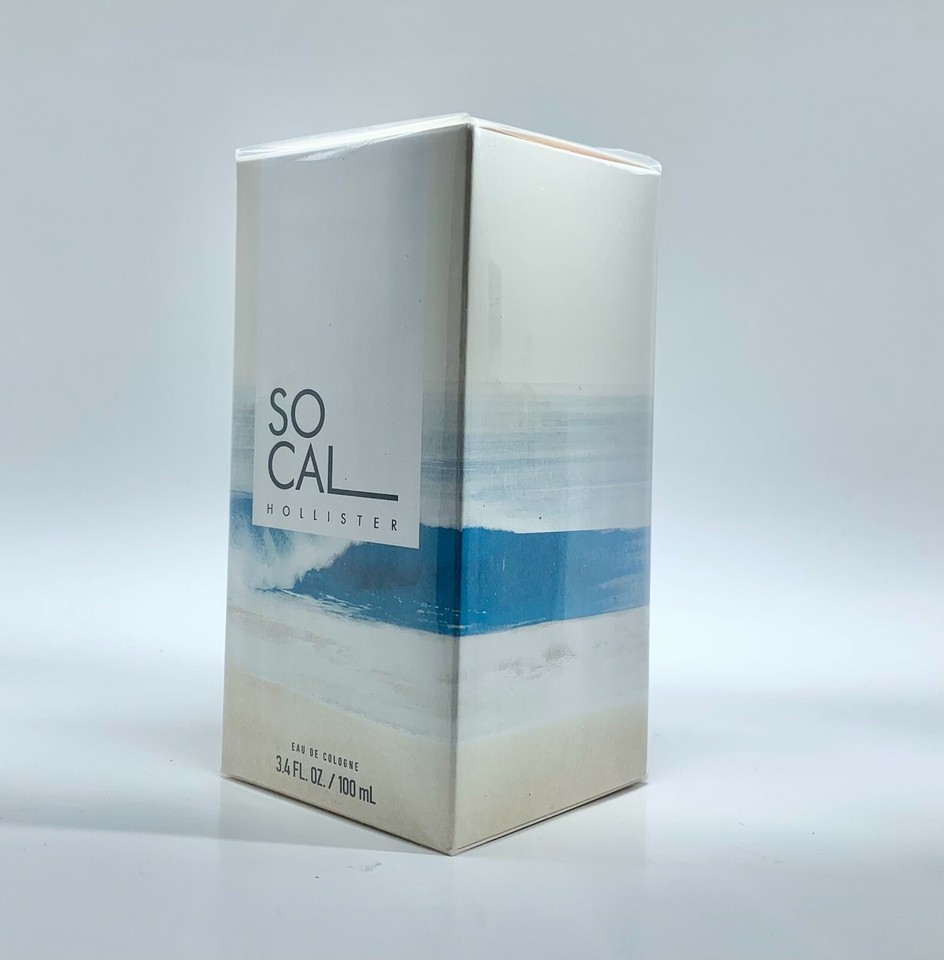 SOCAL by HOLLISTER 3.4 oz 100 ml EAU DE COLOGNE | eBay