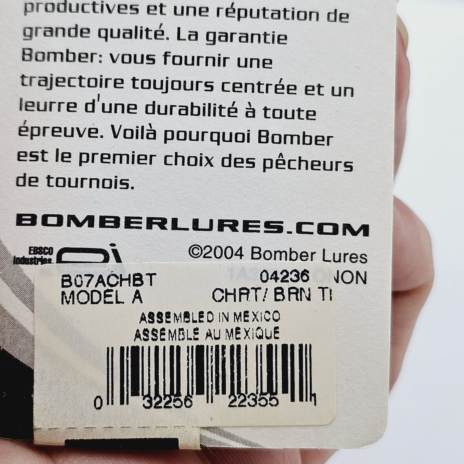 Vtg 2004 Bomber 7A Model A Crankbait 1/2 Oz You Pick Color 8-10 Feet | eBay