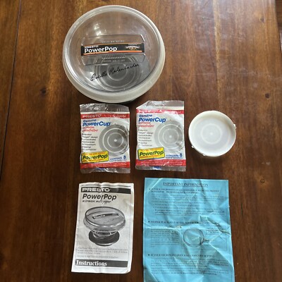 Presto Power Pop Microwave Multi Popper Popcorn Popper | eBay