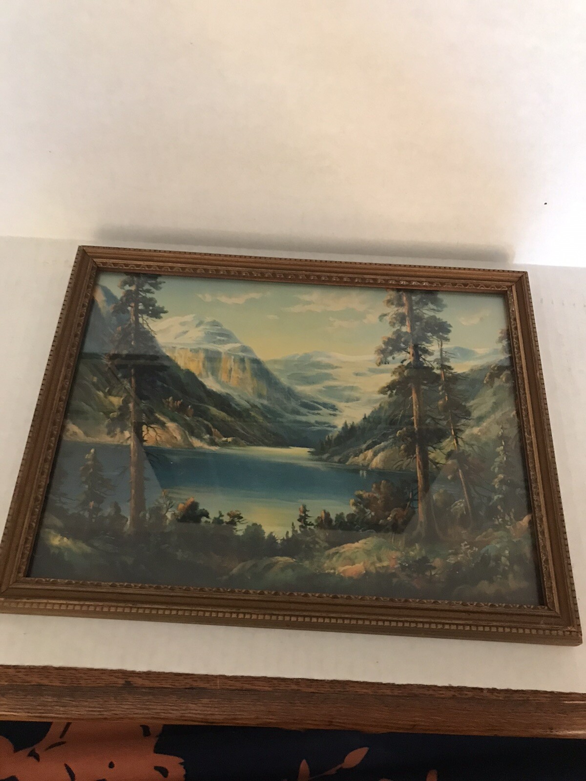 VTG 20’s Lake Louise William W M Thompson Beautiful Print 13 X 10 ...