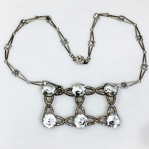 Sparkly Open Back Rhinestones Pendant on Rhinestone Chain, Valentine’s ...