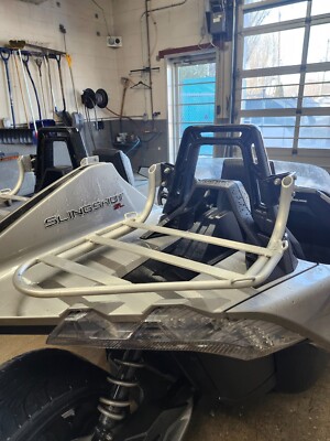 Used Polaris Slingshot Rear Luggage Aluminium Racks With Bag | eBay