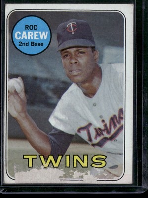 Rod Carew 1969 Topps #510 Minnesota Twins | eBay