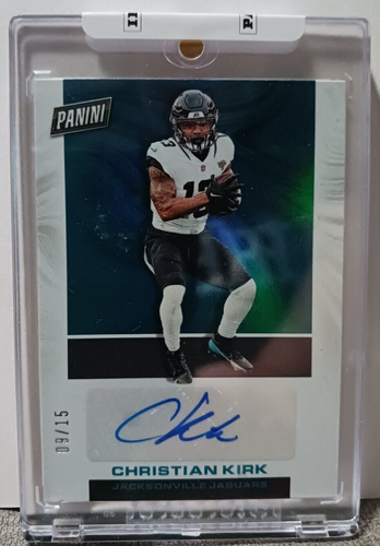 2023 Christian Kirk Panini Player Of The Day Autograph /15 Jaguars Card ...