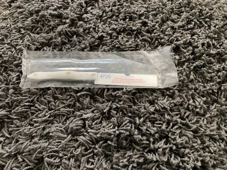 New Cutco 4720 4" Gourmet Paring Knife Classic Pearl White | eBay