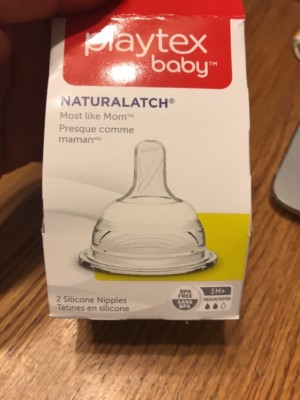 Playtex NaturaLatch Nipple, 2 Pack, Medium Flow Ships N 24h | eBay