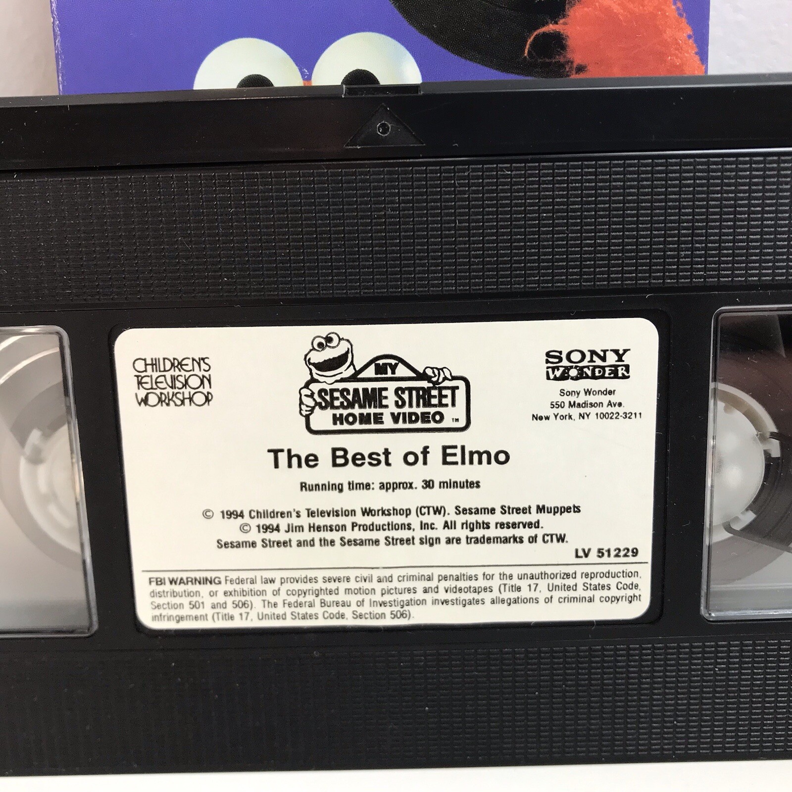 Sesame Street The Best of Elmo VHS Video | Grelly USA