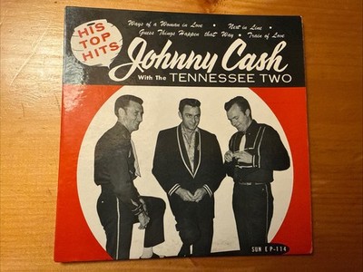 Johnny Cash/Tennessee Two ‎– His Top Hits 1958 Sun EP-114 EP 45 7 ...