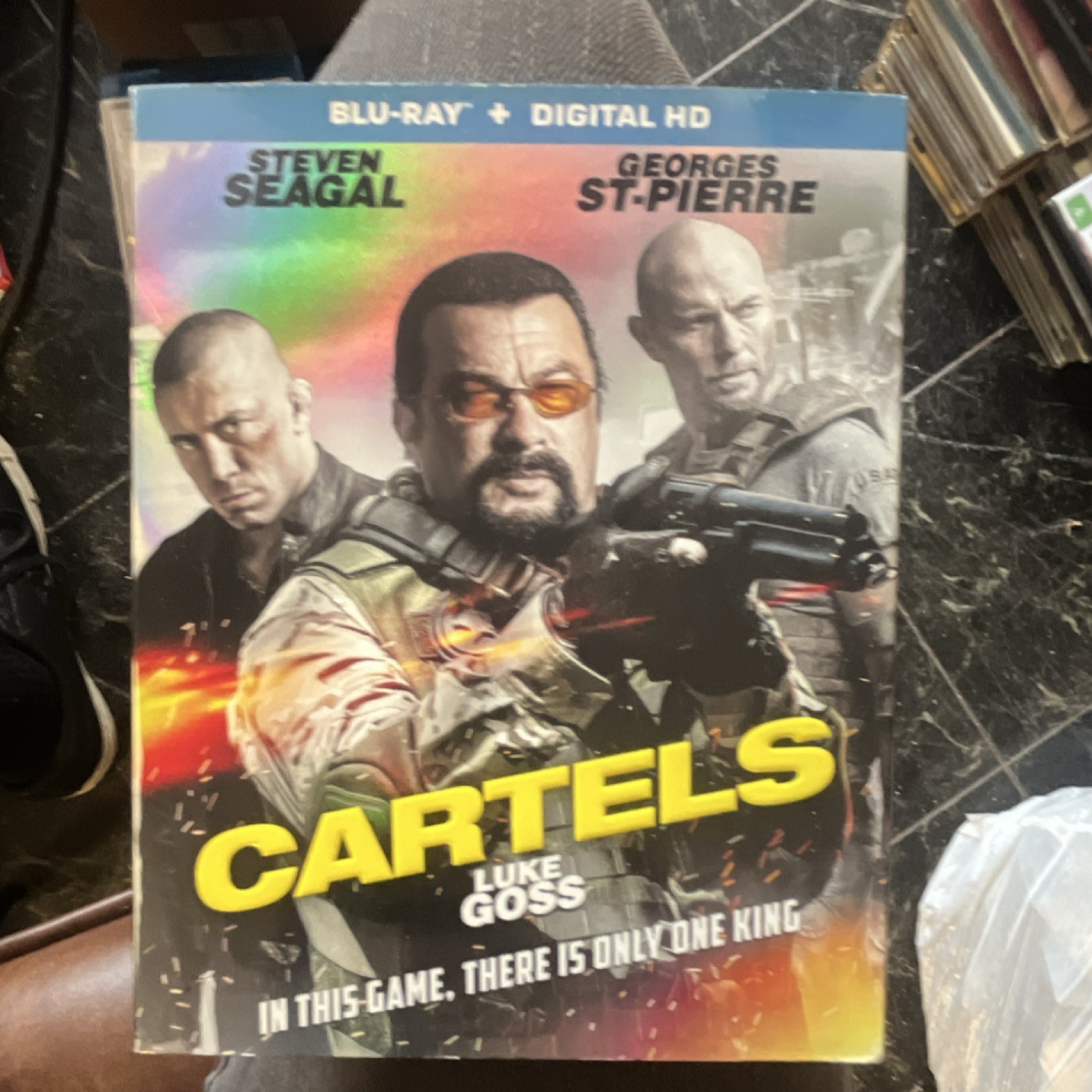 Cartels (Blu-ray + Digital HD) Steven Seagal Georges St-Pierre Luke ...