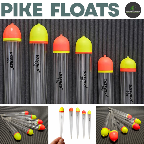 Pike Floats Dead Bait - Classic Pike CRYSTAL FLOATS - Zander Pike ...