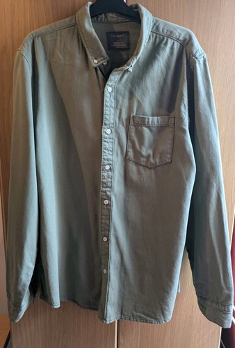 Men's Long Sleeve Light Green Shirt Size Extra Large From Primark | eBay UK