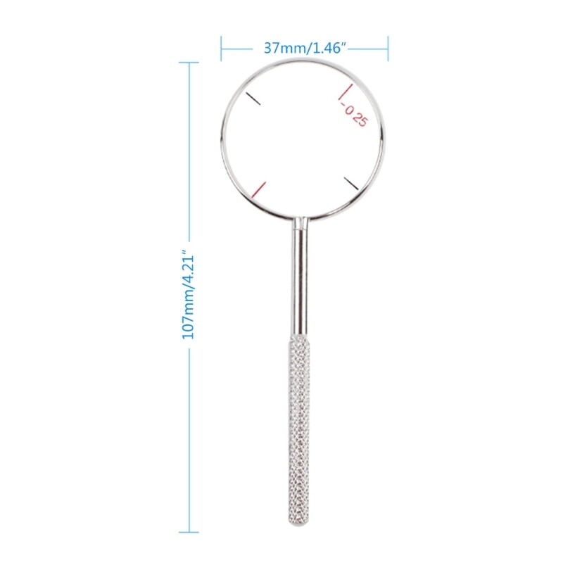 Round Optical Cylinder Lens Tool Optical Instruments Ophthalmic Lens 2 ...