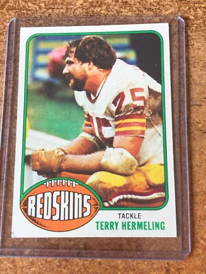 1976 Topps Football # 349 Terry Hermeling | eBay