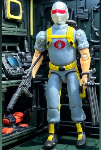 💥 Gijoe Custom BlackMajor Cobra de Aço / Python Patrol Steel Snake Eyes ...