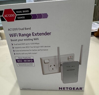 NETGEAR EX6150 AC1200 Dual Band WiFi Range Booster Extender | eBay