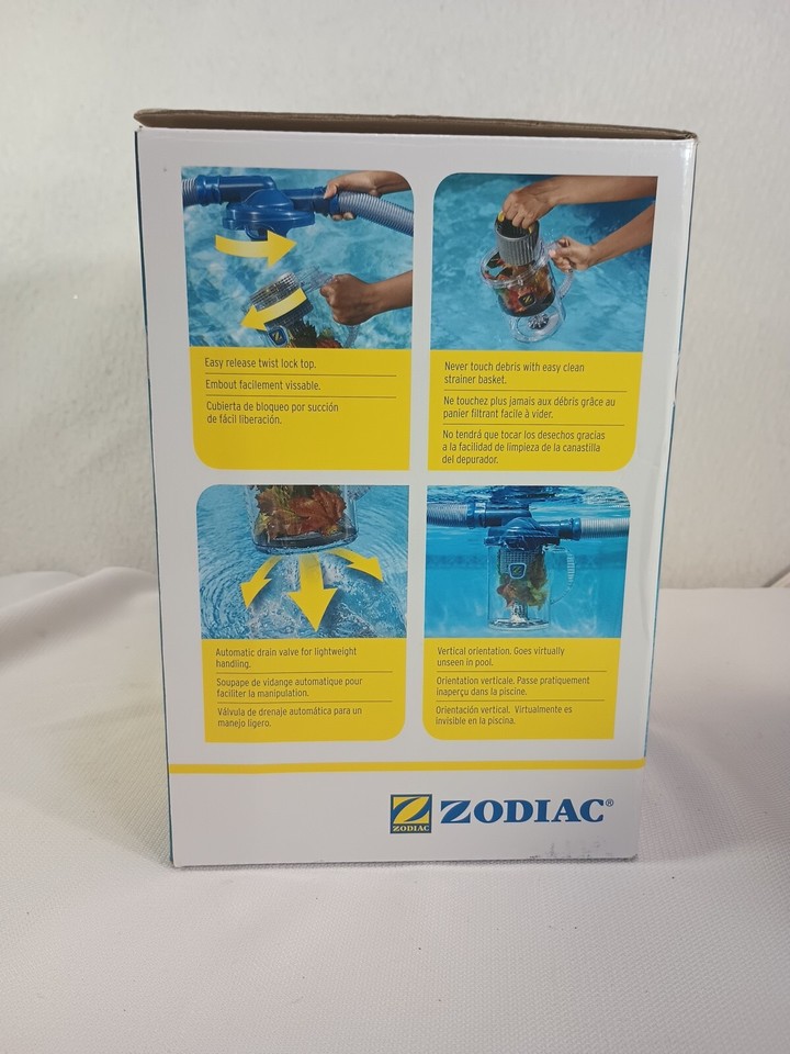 Zodiac CLC500 Cyclonic Pool Cleaner Leaf Catcher Canister 52337059589| eBay