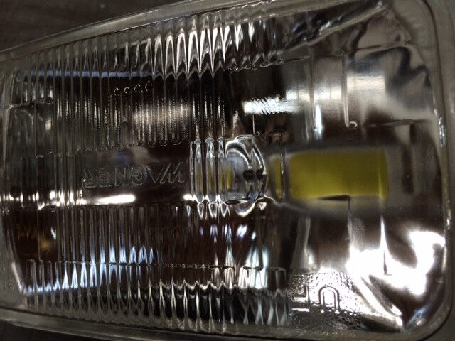 H4701 high beam LED COB Headlight Kit 80W 7200Lumens 5000k Pure White ...