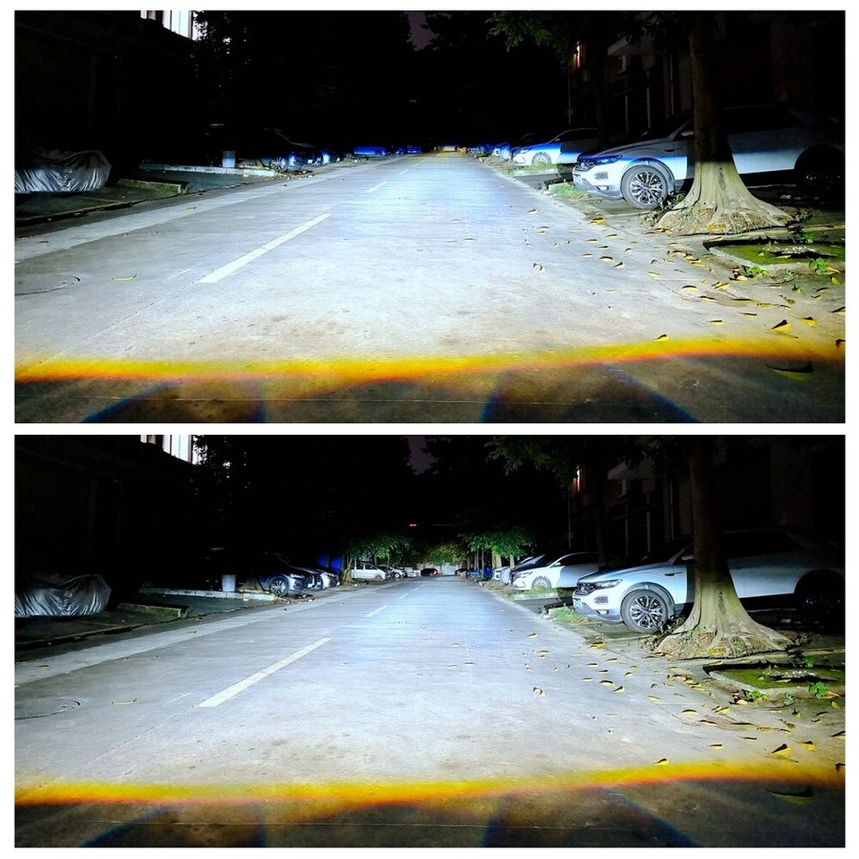 3.0'' NHK 130W Bi LED Projector Lens Rectangular Beam Headlight ...