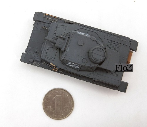 WWII GERMANY Pz.Kofw.IV AusfF1.(F) tank 1/72 Finished Model LAH Vehical ...
