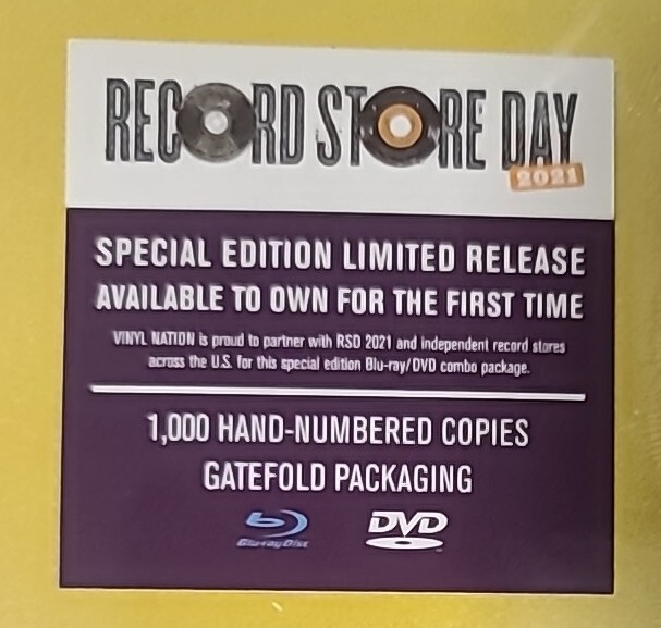 Vinyl Nation - DVD / Blu-Ray Documentary - RSD 2020 - Limited Edition ...
