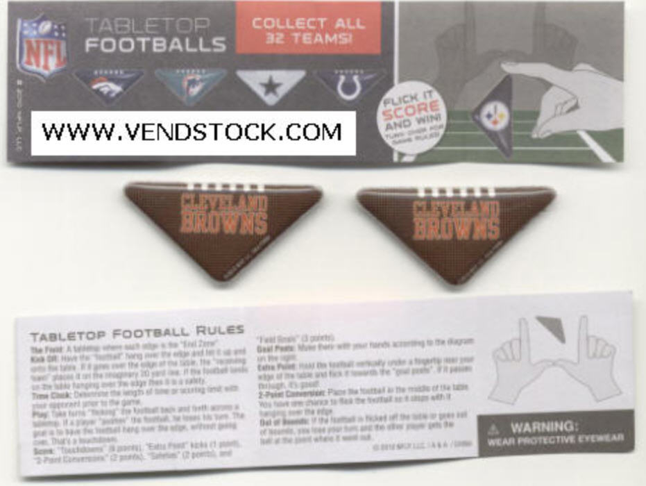 NEW NFL OFFICALLY LICENSED TABLETOP MINI FOOTBALL AND GAME RULES - YOU ...