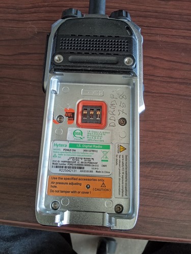 USED Hytera PD662i Commercial HAM, GMRS, DMR/Analog- UHF (READ) | eBay