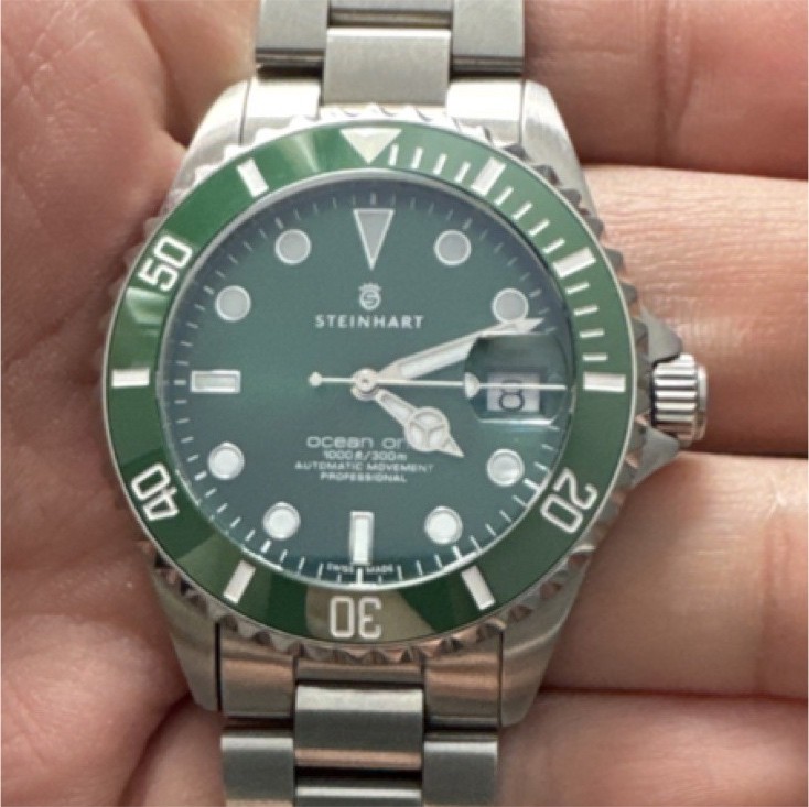 Steinhart Ocean One 39 Double Green Ceramic Premium Diver | eBay