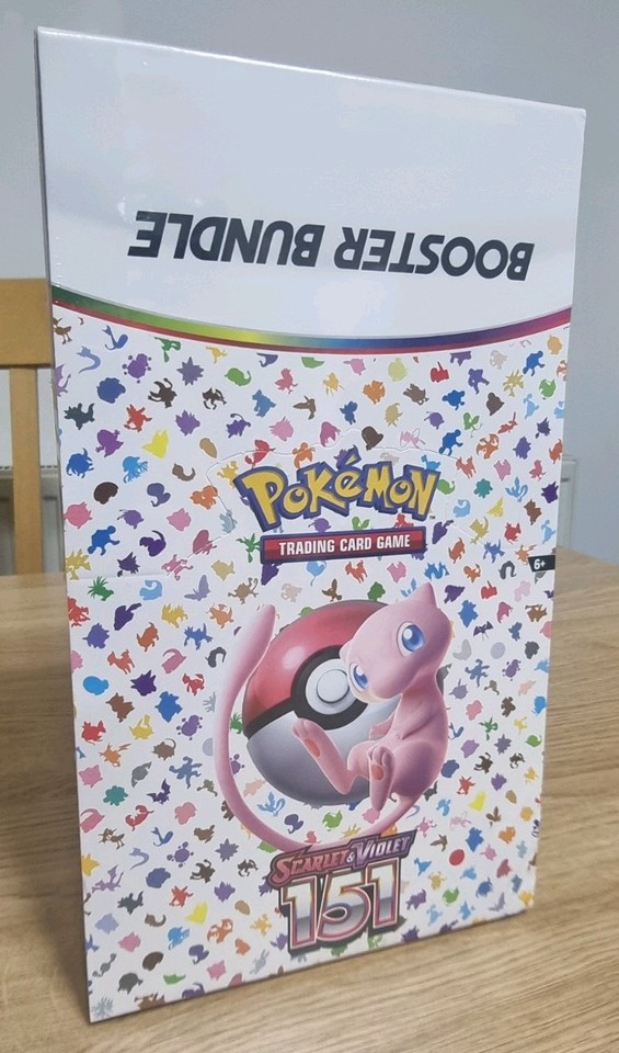 SEALED CASE - 6x Pokémon TCG 151 Booster Bundle Displays (10 Bundles ...