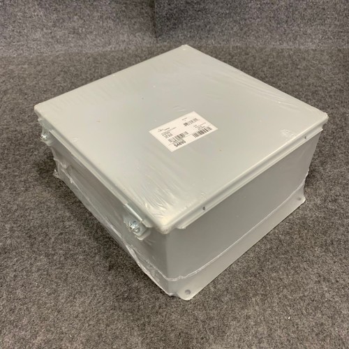 NVENT HOFFMAN A1212CH Junction Box Steel Panel Mounting, Gray 12" x 12 ...