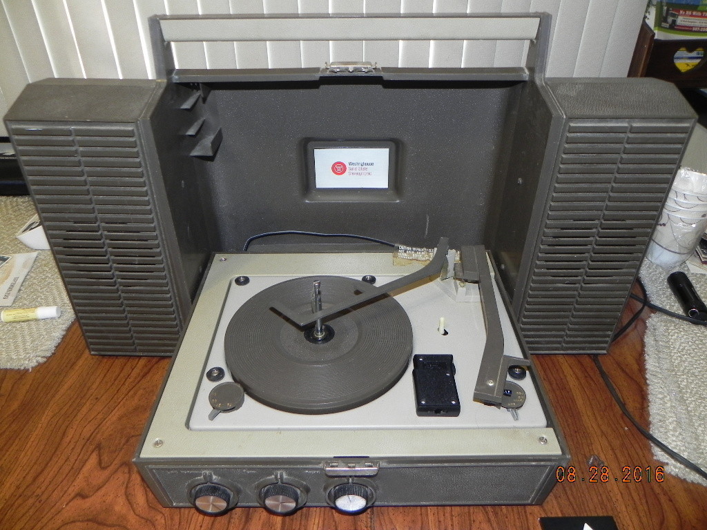 Westinghouse Record Vintage Westinghouse Stereo Portable Record Player