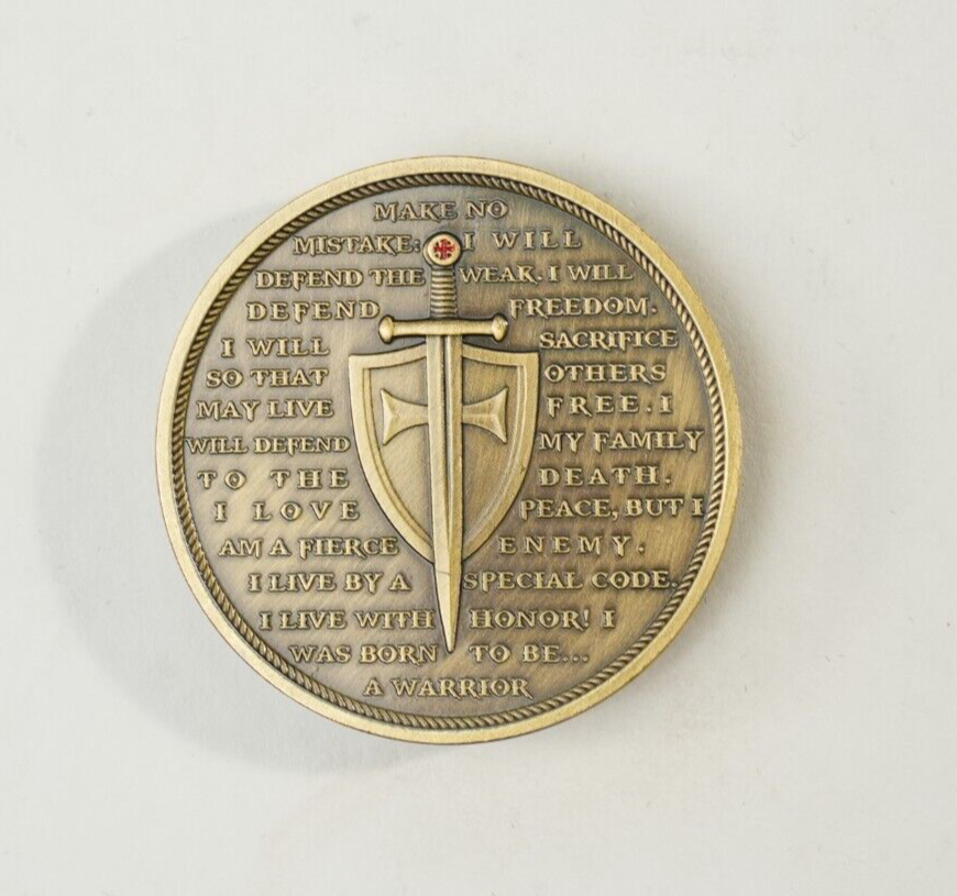 10pcs Knights Templar Challenge Coin Armor Of God Christian Faith ...