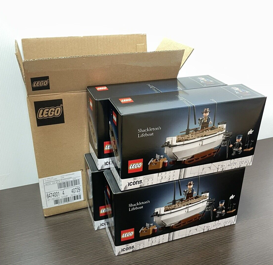 LEGO 40729 Icons Shackleton's Lifeboat GWP for The Endurance 4pcs in ...