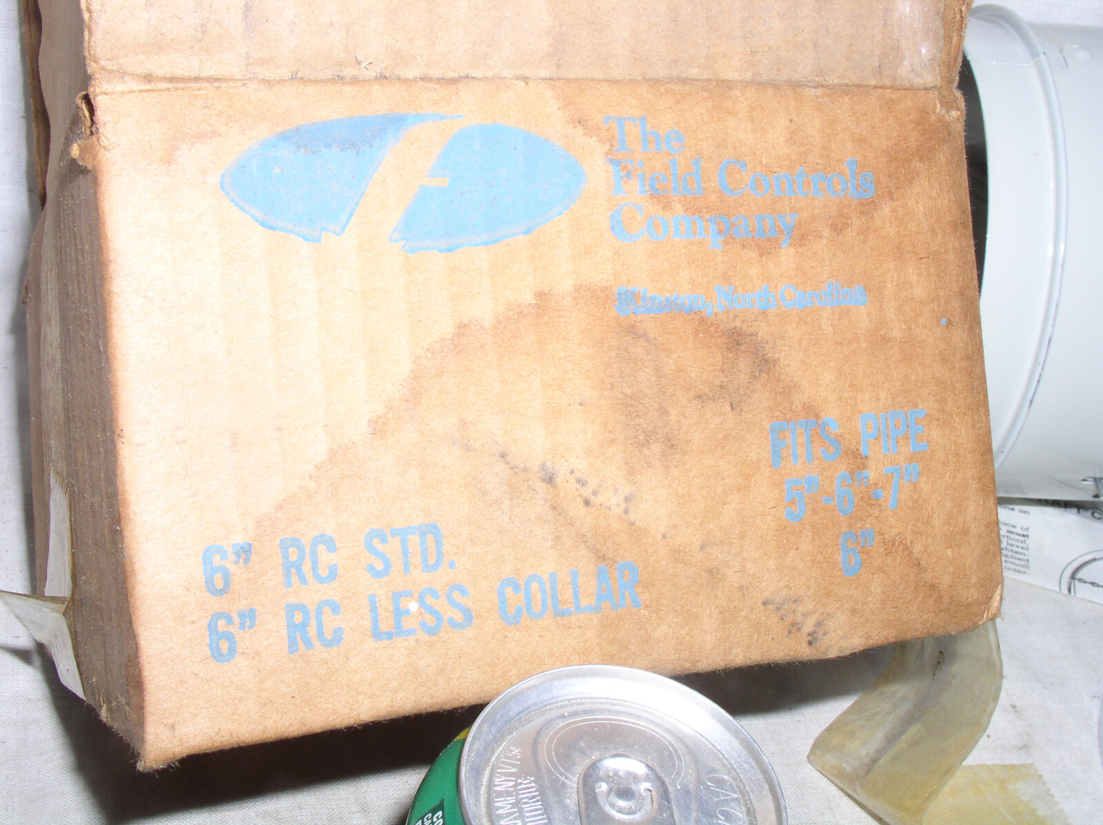 SEALED FIELD CONTROLS 6"RC STD CALIBRATED DRAFT CONTROL TYPE RC 6 INCH ...