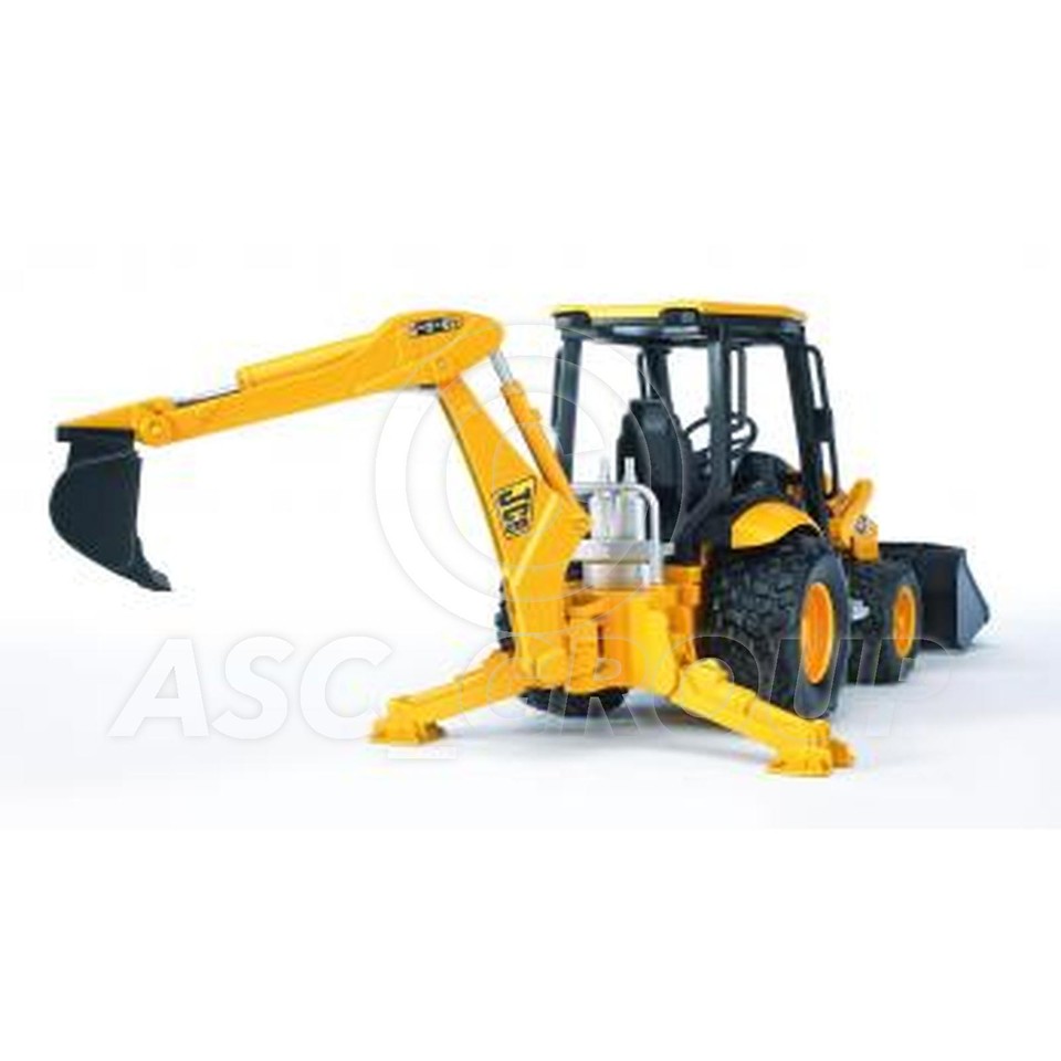Bruder Toys 02427 Pro Series JCB Midi CH Front & Backhoe Loader - 1:16 ...