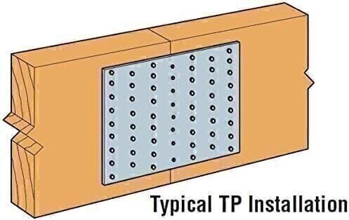 Simpson TP15 1-13/16" x 5" Tie Plate G90 Galvanized | eBay