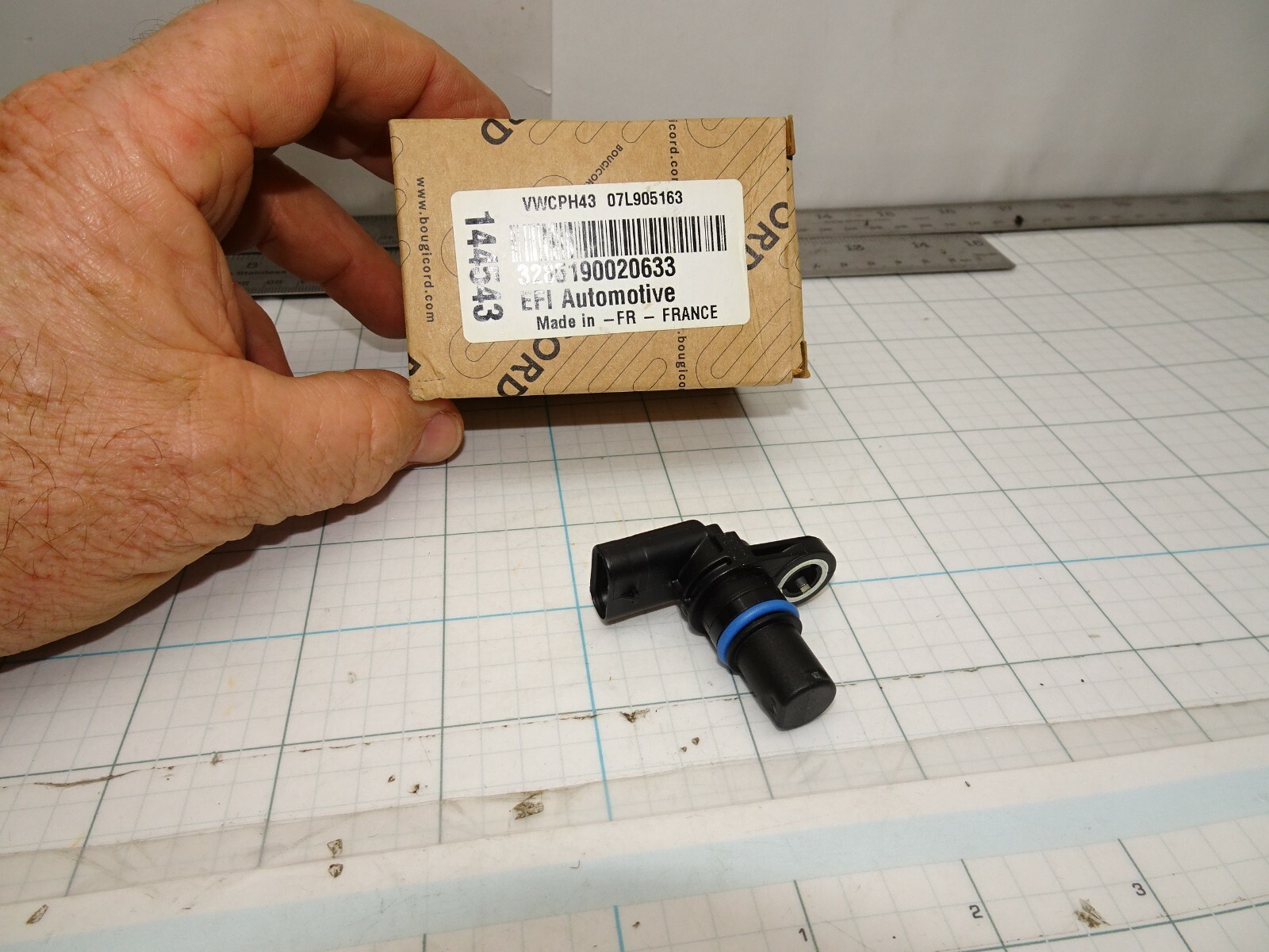 Bougicord 3285190020633 Camshaft Cam Position Sensor 07L-905-163 A/13 ...