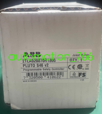 ABB 2TLA020070R1800 Brand new PLUTO S46 V2 Safety relays Via Fedex or ...