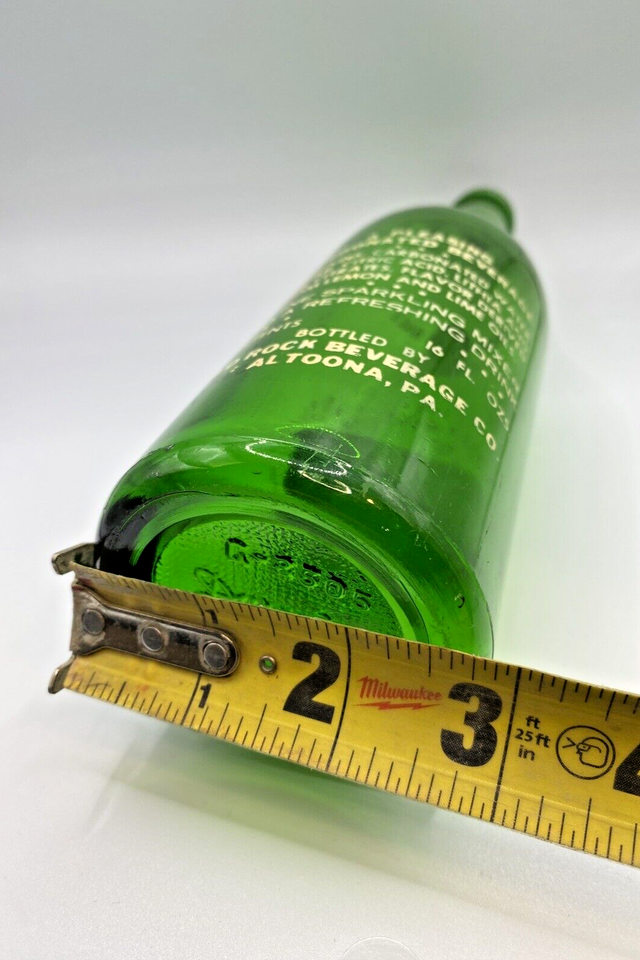 Vintage 8 Ball 16 oz. Green Soda Bottle Red Rock Beverage Co. Altoona ...