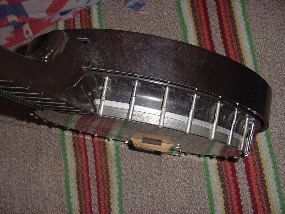 CHICAGO BANJO 5 STRING GREAT CONDITION 70S ANTIQUE VINTAGE BANJO RARE ...