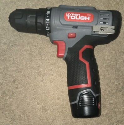 Hyper Tough 12V Max Cordless Drill Driver 99303 with Good Lithium Battery 99336 | eBay