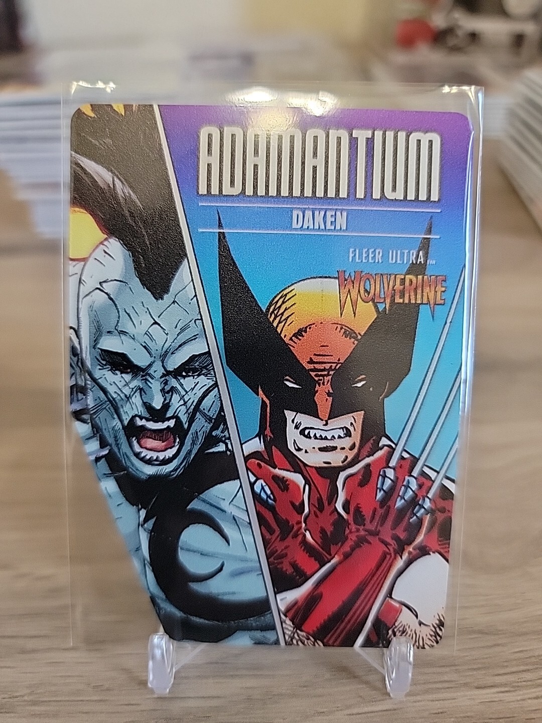 2024 Marvel Fleer Ultra Wolverine Adamantium AD-9 Daken Rare Case Hit ...