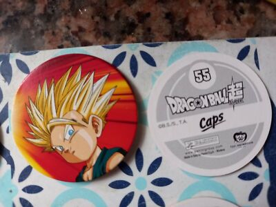 Cap Tazo (Nº 55) - Panini Dragon Ball Super Caps slammer | eBay