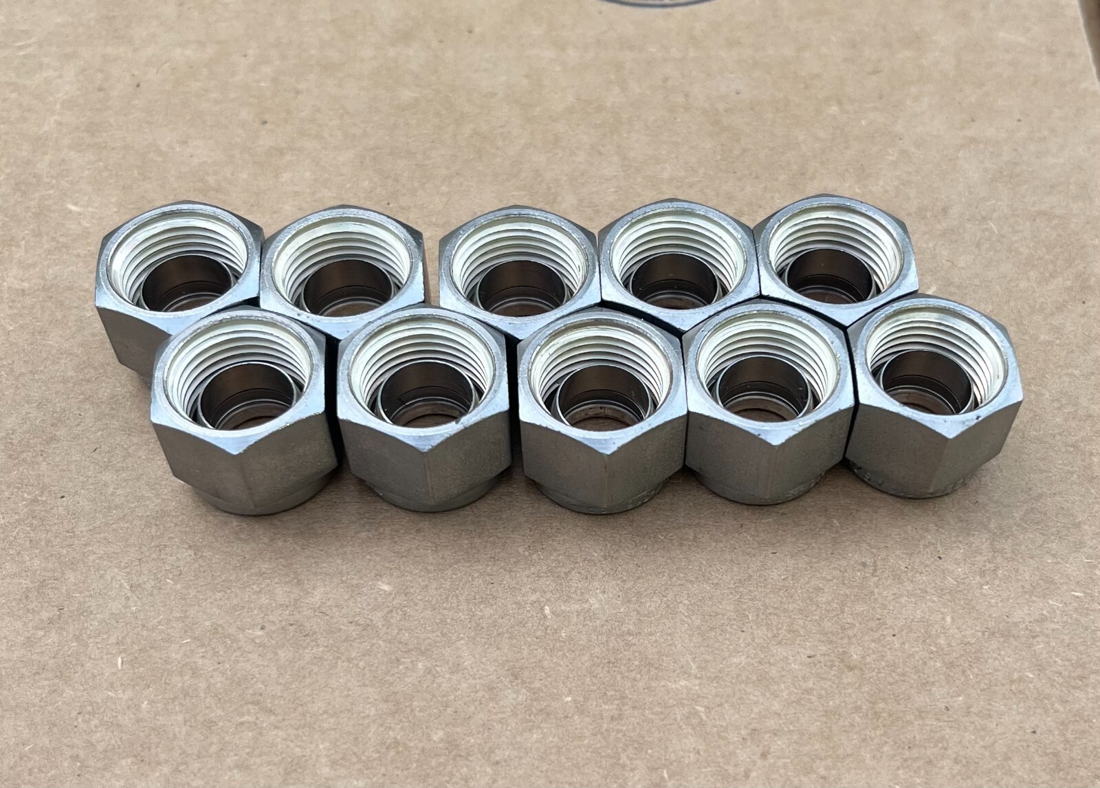 Lot of 10: Swagelok 3/8" Stainless Steel Nut & Ferrule Set SS-600-NFSET ...