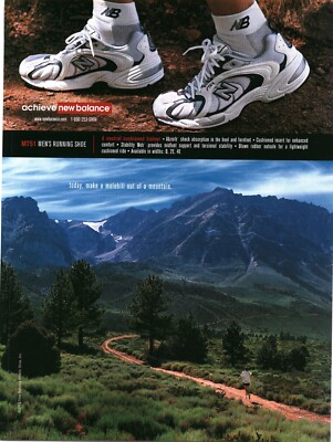 2002 PRINT AD - NEW BALANCE M751 MEN'S RUNNING SHOE AD - MOLEHILL ...
