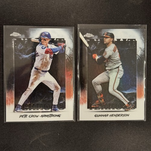 2025 Topps Chrome Update Pete Crow-Armstrong & Gunnar Henderson Night ...