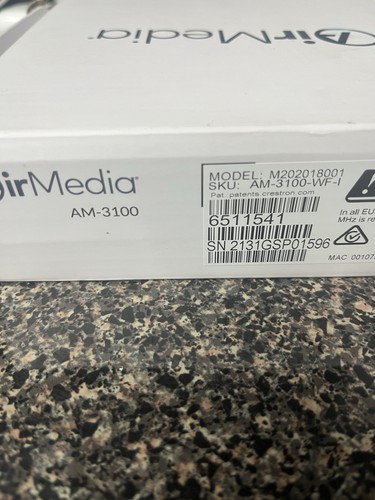 Crestron *New Open Box* AirMedia AM-3100 | eBay