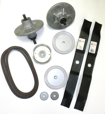 42" Murray Deck Rebuild Kit Includes Spindle/Blades/Belt/Pulleys ...