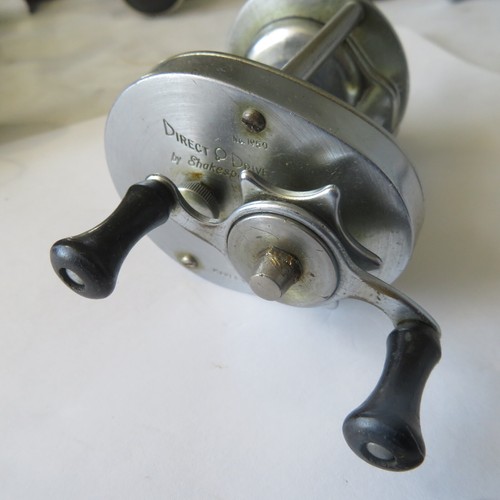 FISHING REEL VINTAGE SHAKESPEARE DIRECT DRIVE NO 1950 MODEL EH LEVEL ...