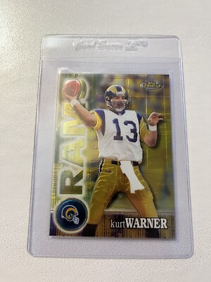 HOF QB Kurt Warner STL Rams 2000 Topps Finest Chrome no. 25 | eBay
