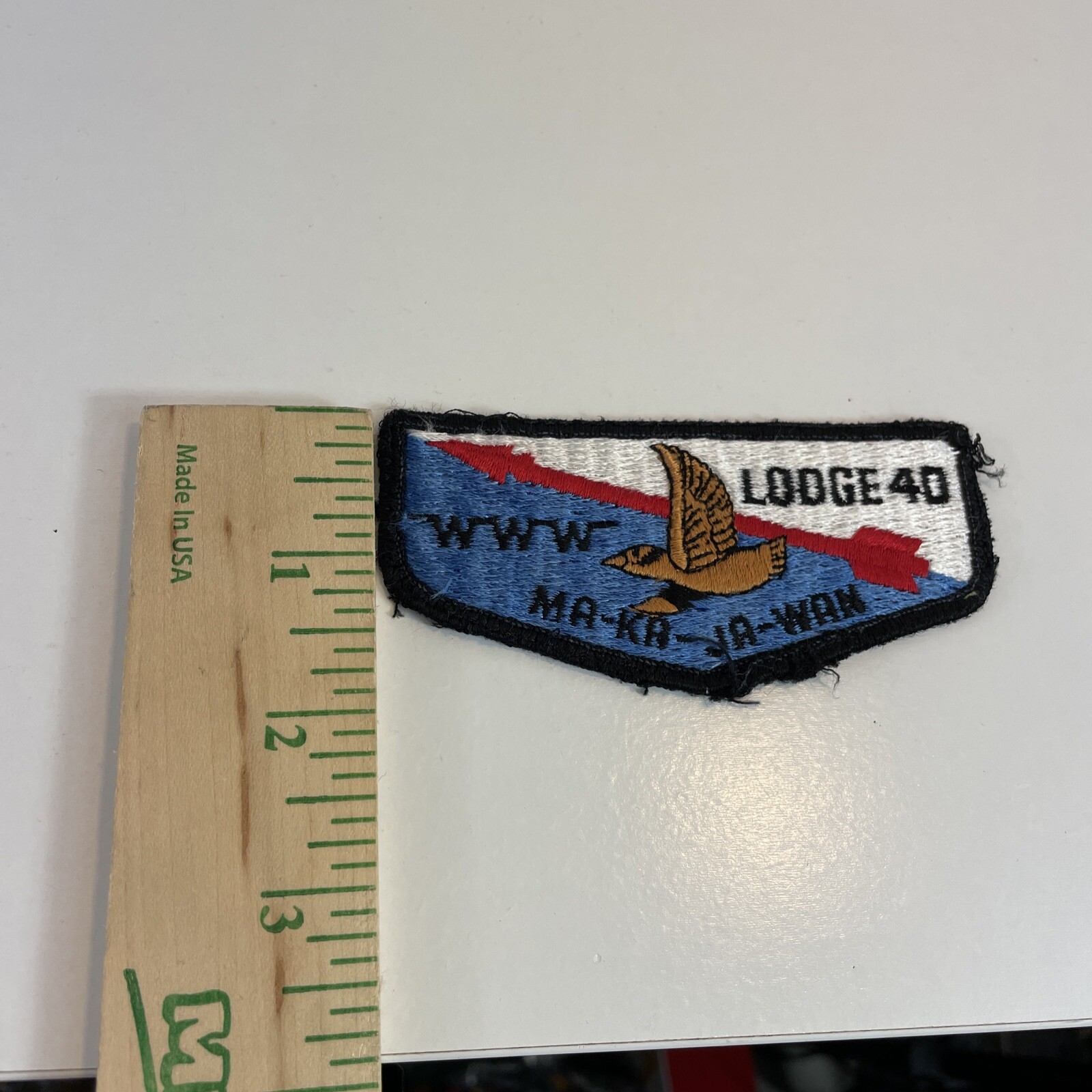 Ma-Ka-Ja-Wan OA Lodge 40 Old Scout Flap Patch WWW Rare Vintage | eBay